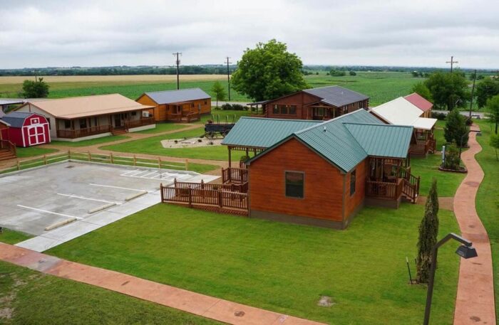 Visit Showroom - Lelands Cabins